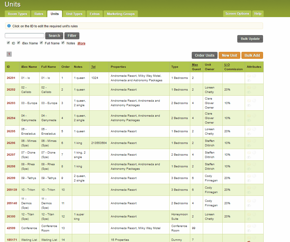 How to set up Unit Owners for Reconciliations – Seekom