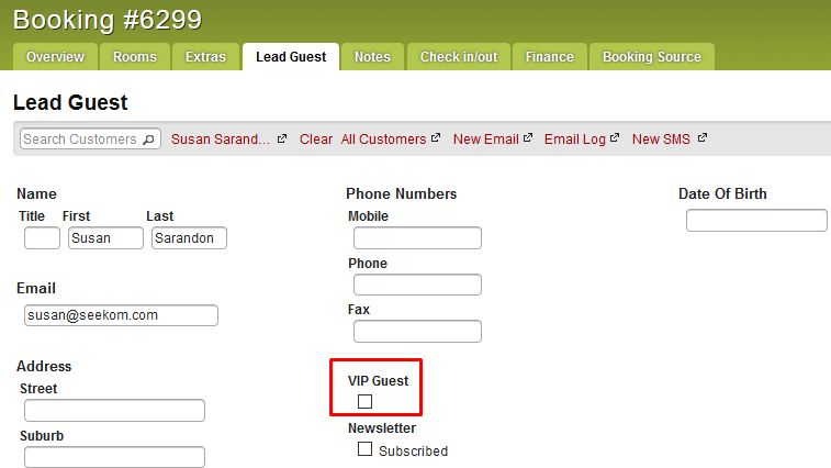 Repeat Guests & VIP's – Seekom