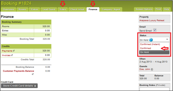 Confirm Quote/Held Booking – Seekom