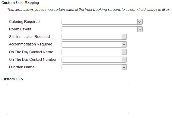 Seekom VenueRez Front Booking Screens – Seekom