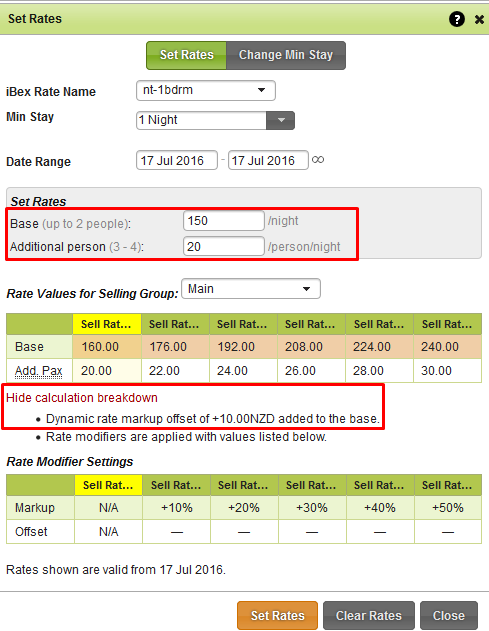 Dynamic Rates – Seekom