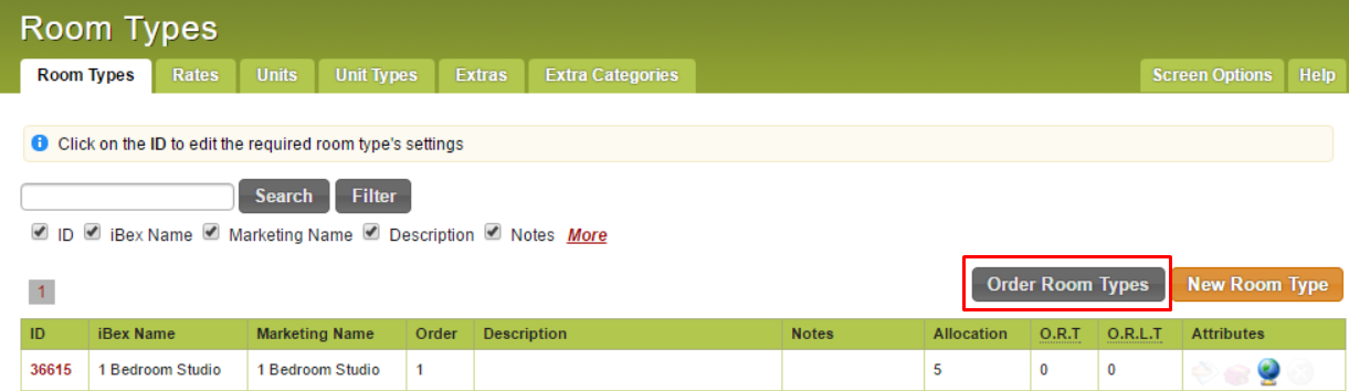 Ordering Rooms / Rates – Seekom