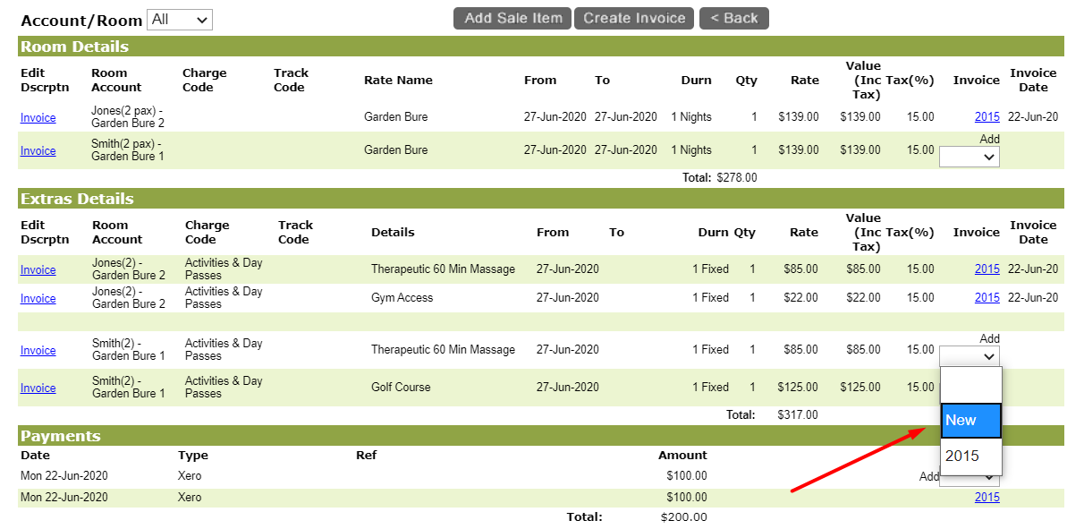 Create Invoice – Seekom